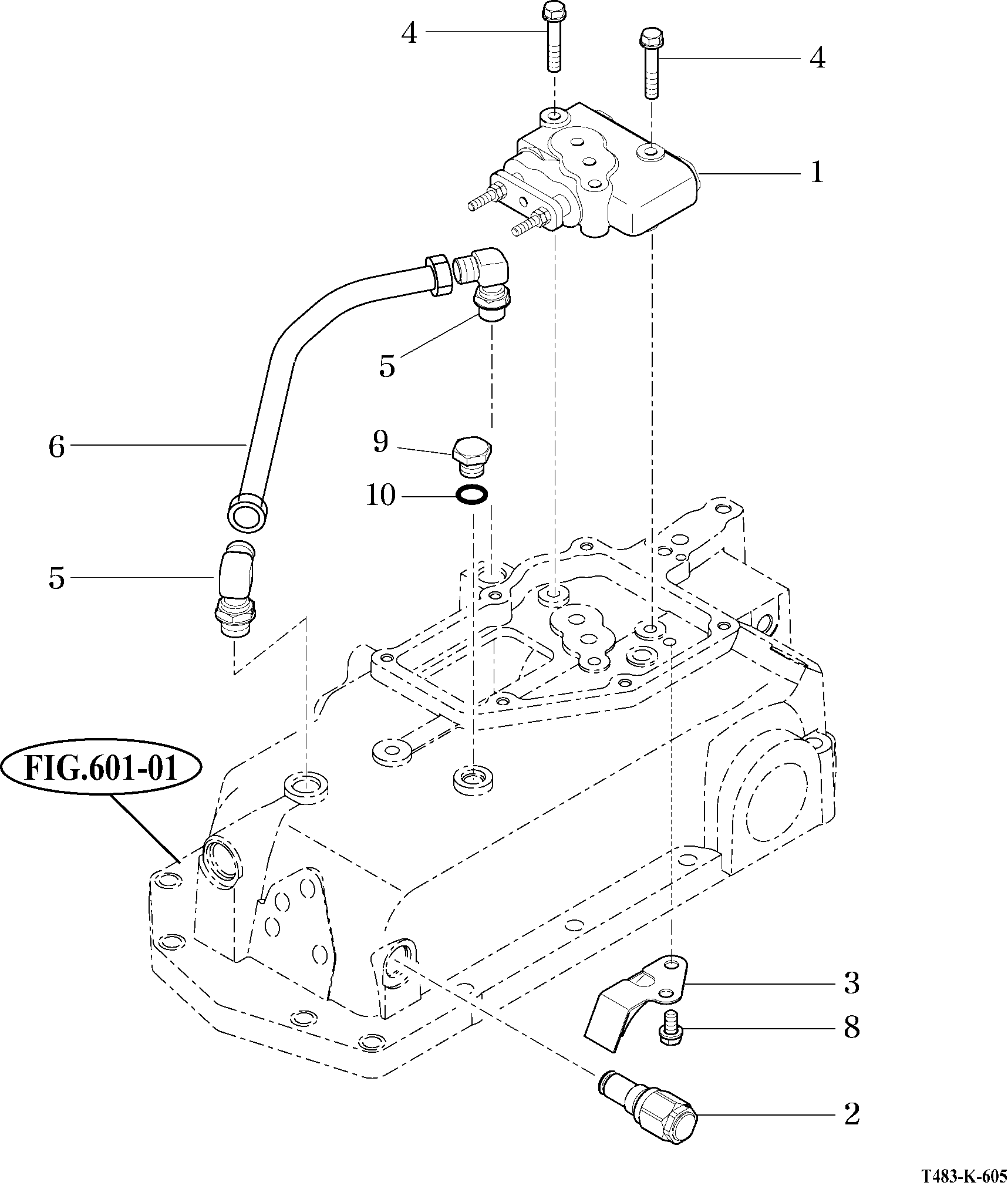 605 CONTROL VALVE - TYM Tractors
