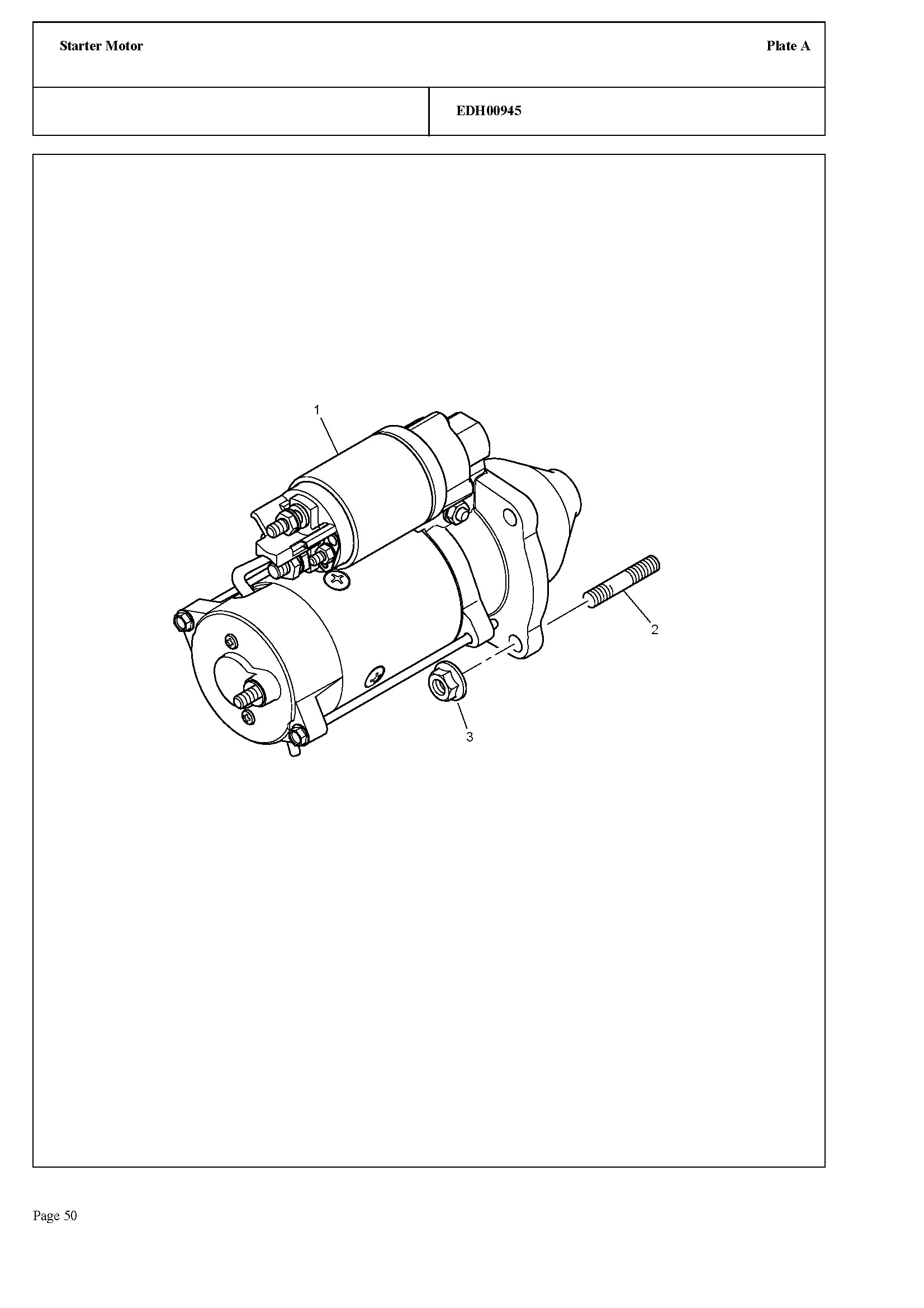 117 Starter Motor - TYM Tractors