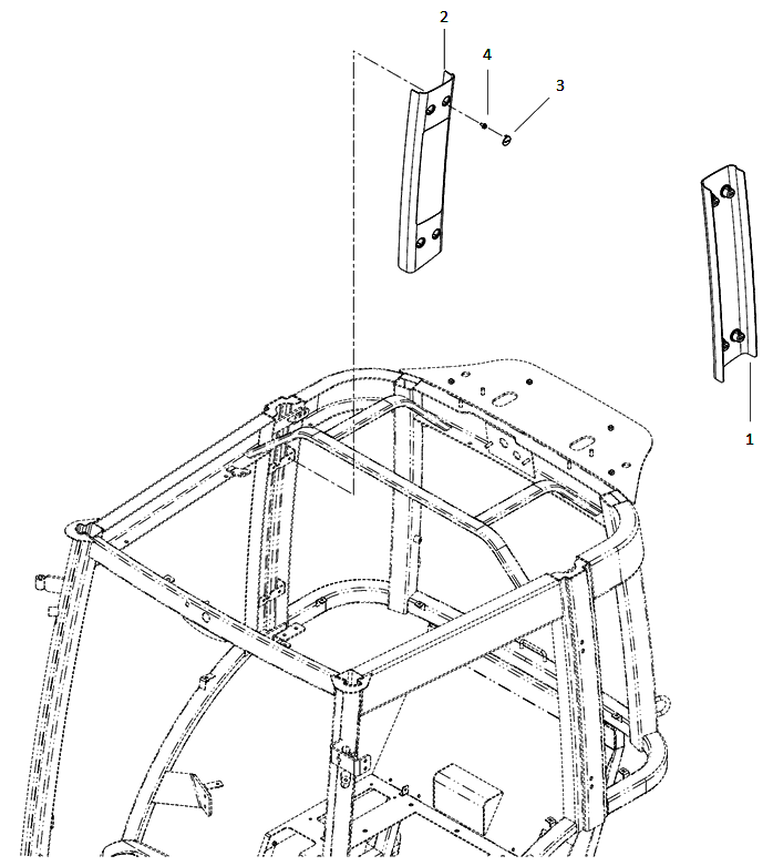 G02011 PILLAR COVER - TYM Tractors