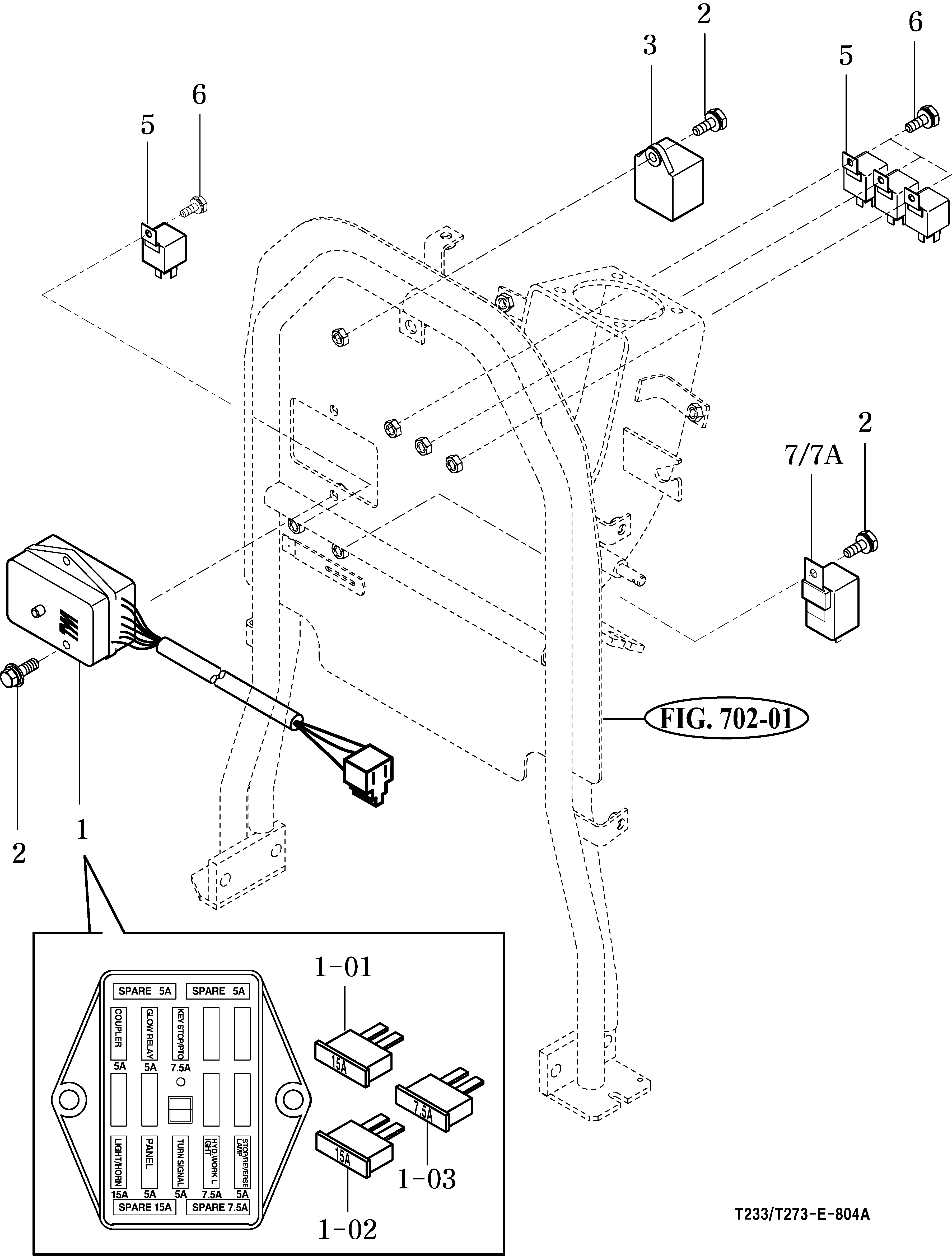 804 ELECTRIC SYSTEM - TYM Tractors