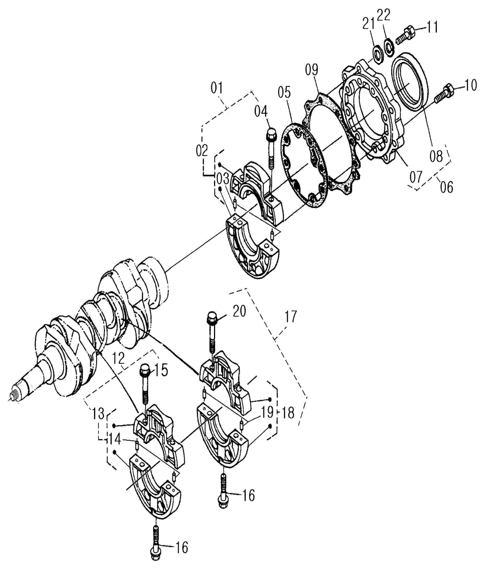 108 MAIN BEARING CASE - TYM Tractors