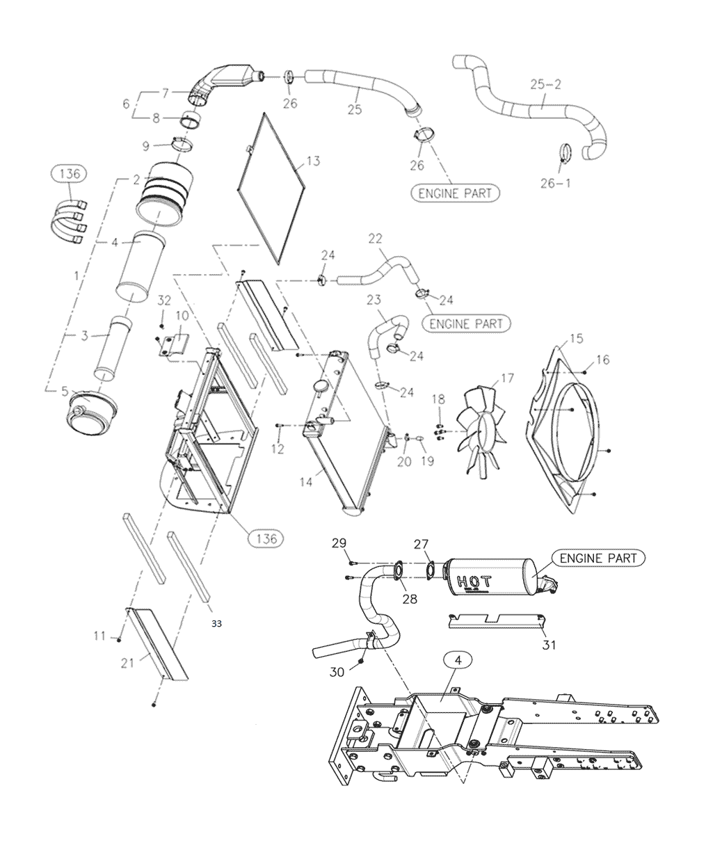 C161 ENGINE SUB - TYM Tractors