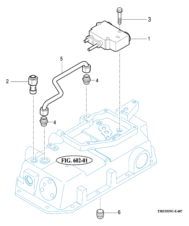 607 CONTROL VALVE - TYM Tractors