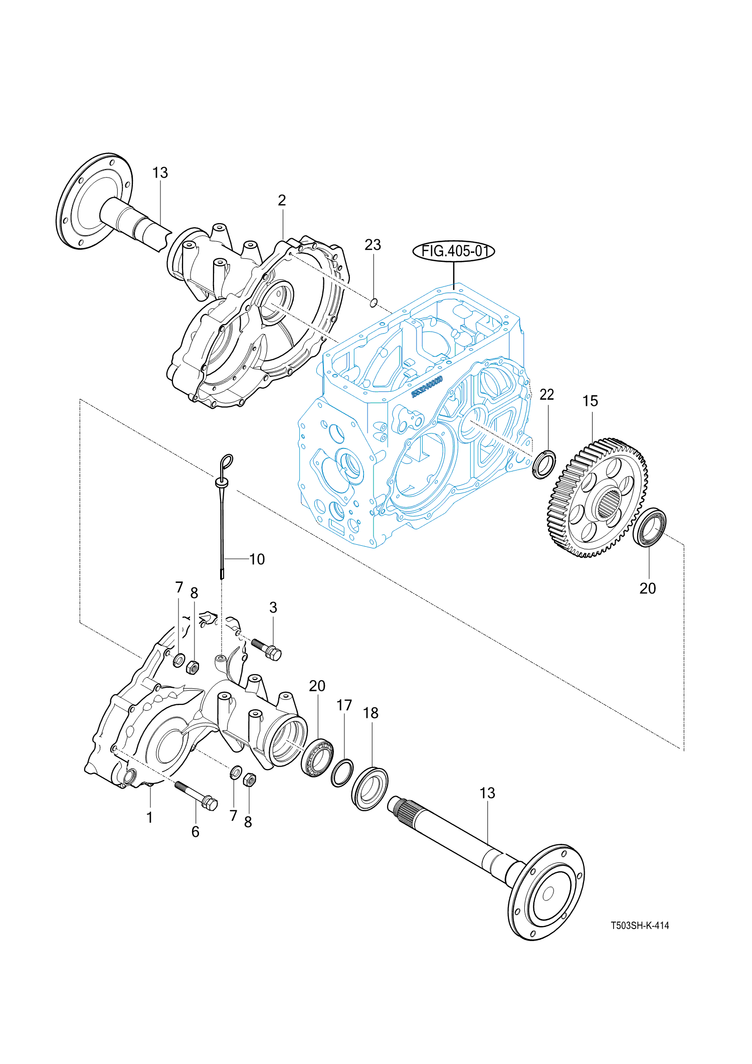 413 REAR AXLE HOUSING - TYM Tractors