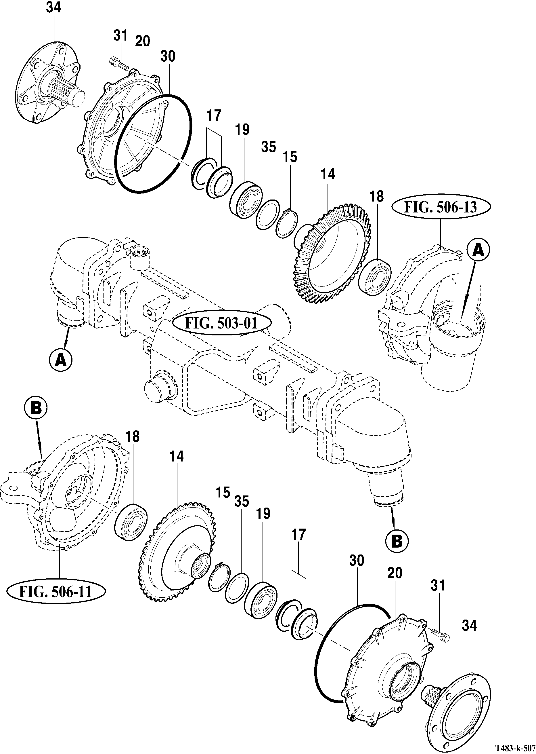 507 FRONT GEAR CASE (3) - TYM Tractors