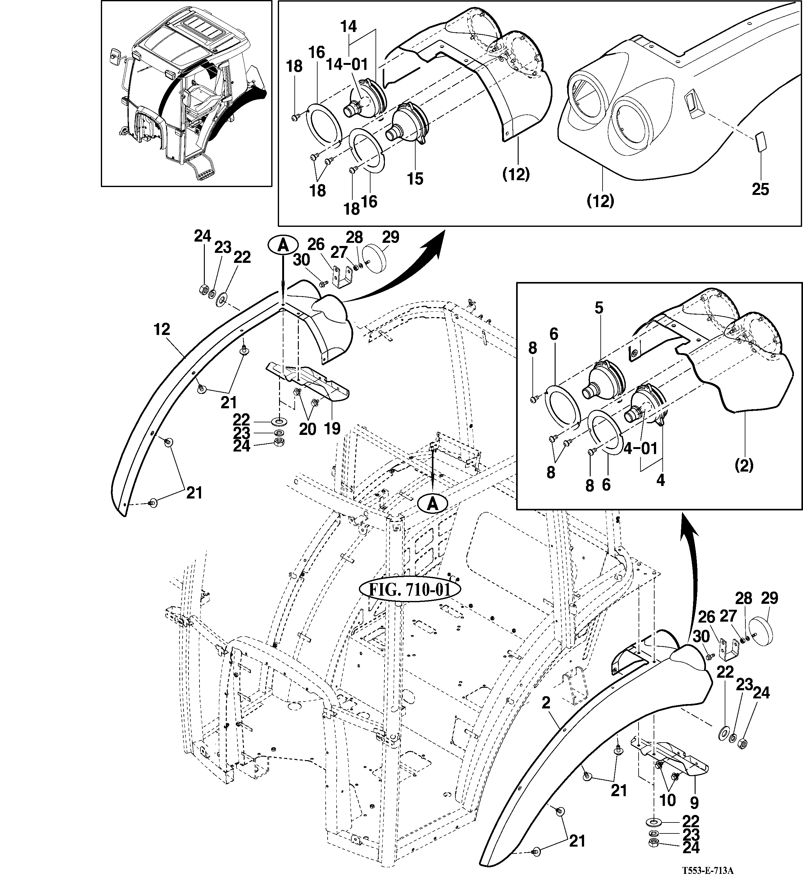 713A SUB FENDER & COVER - TYM Tractors