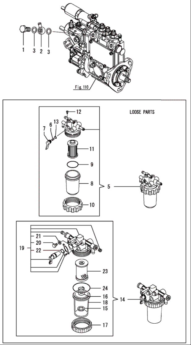 113 FUEL FILTER - TYM Tractors